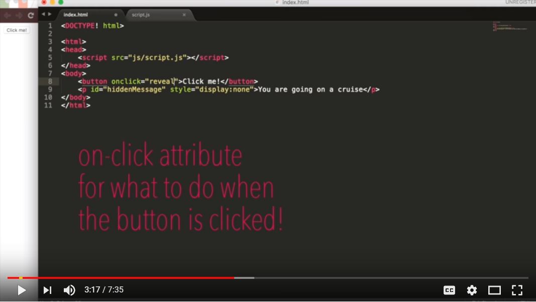 Create An Interactive Web Page With JavaScript In 7 Minutes Eloquens