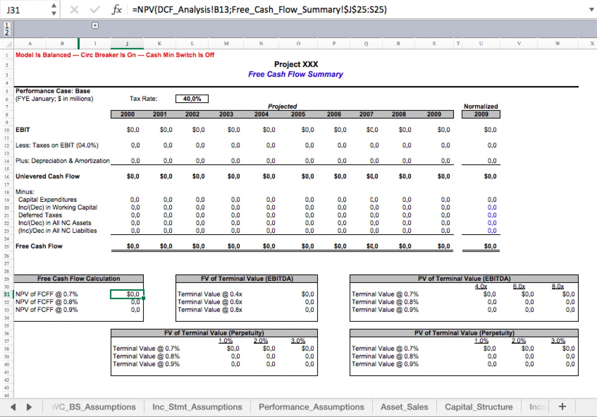 Lbo Leveraged Buyout Excel Model Eloquens My XXX Hot Girl