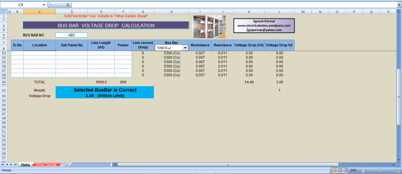 Busbar Calculation Software What Is The Current Carrying Capacity Of