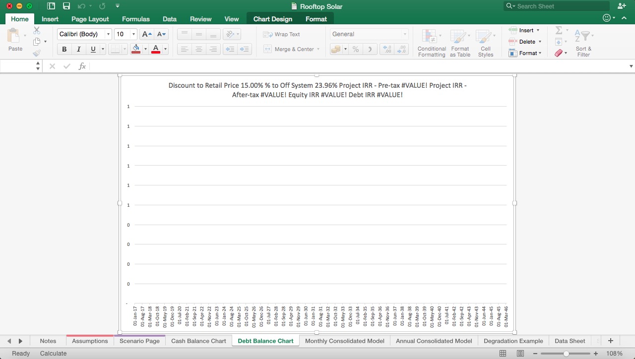 Solar Rooftop Excel Model - Eloquens
