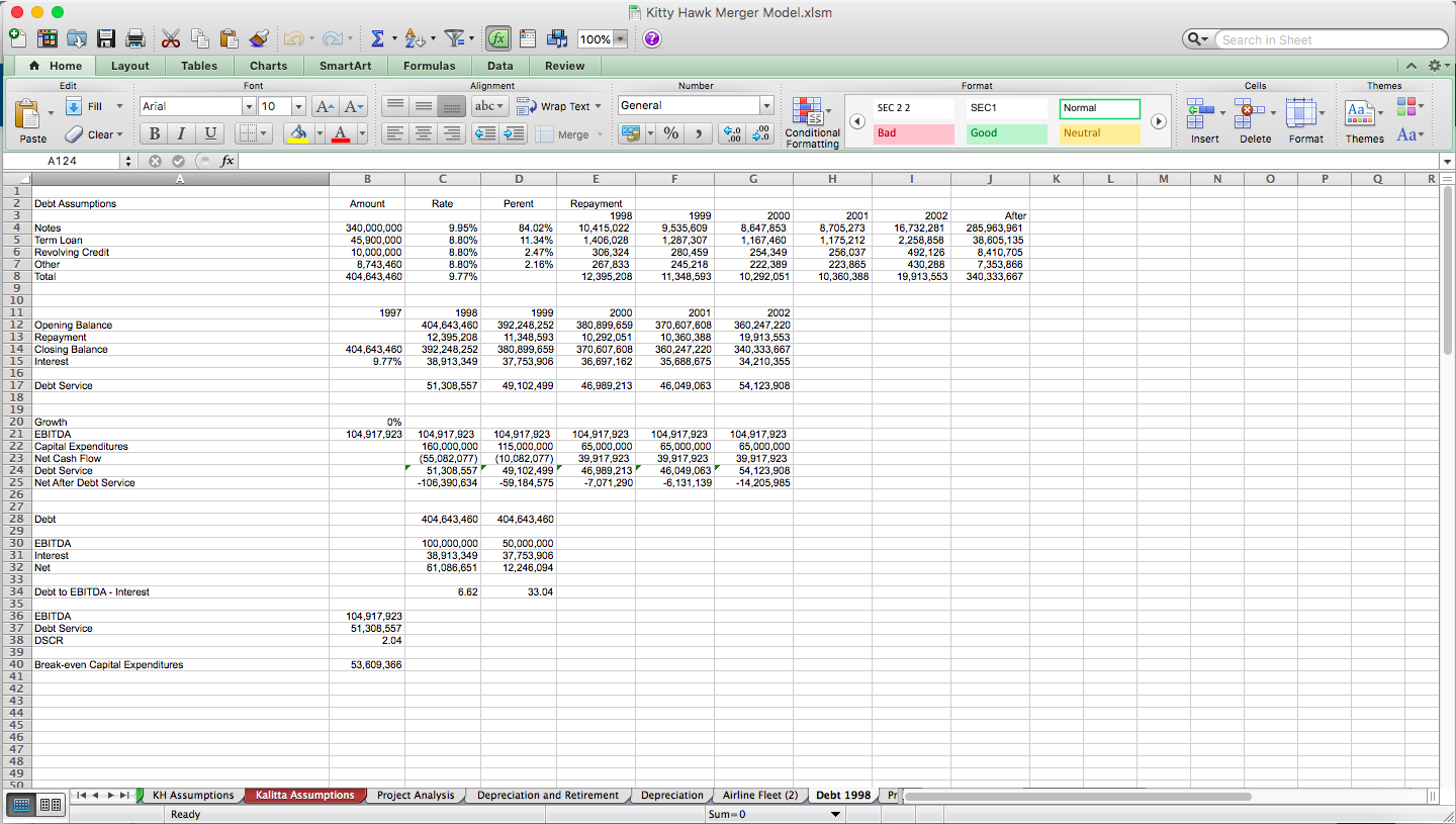 How to combine two standalone excel models to create a Merger Model ...