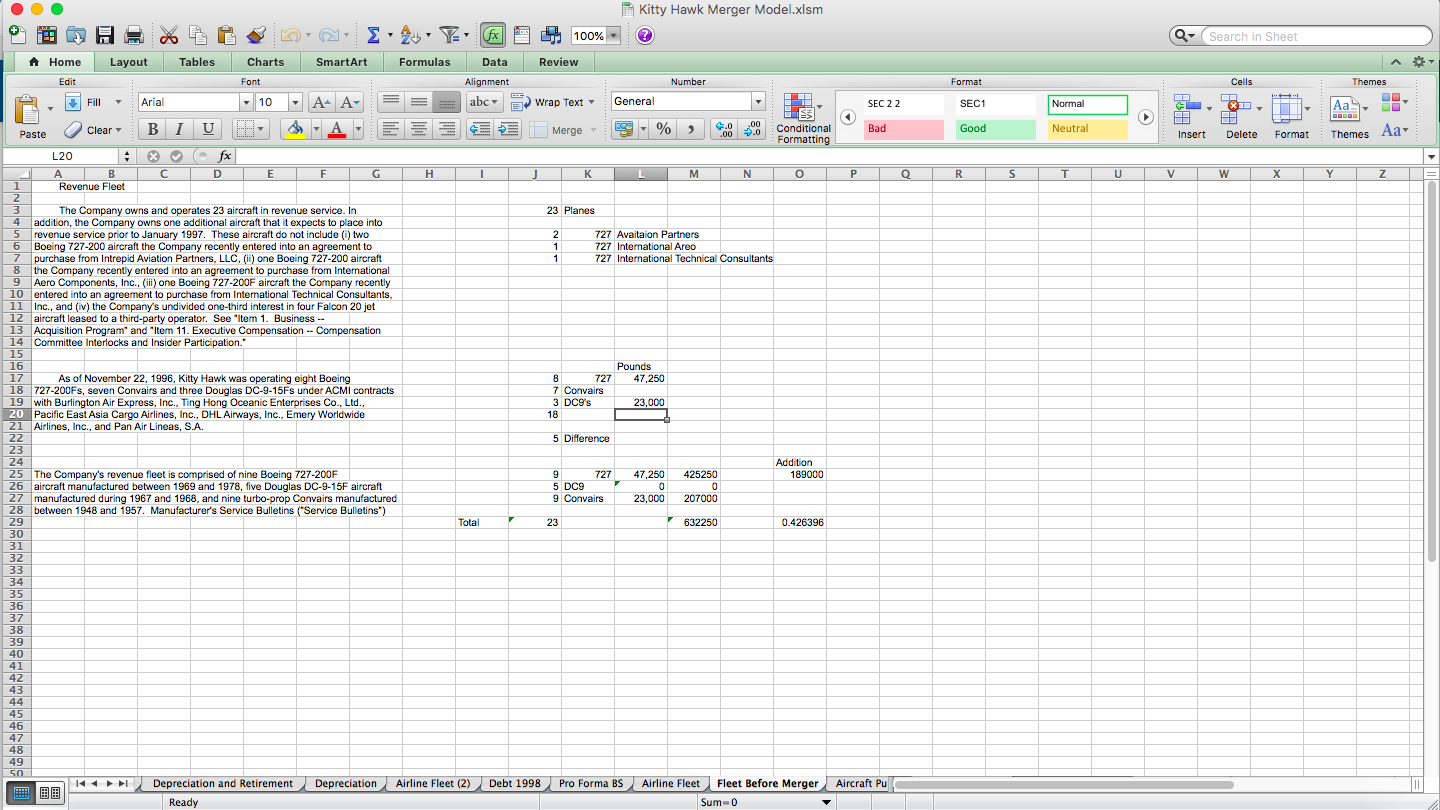 How to combine two standalone excel models to create a Merger Model ...
