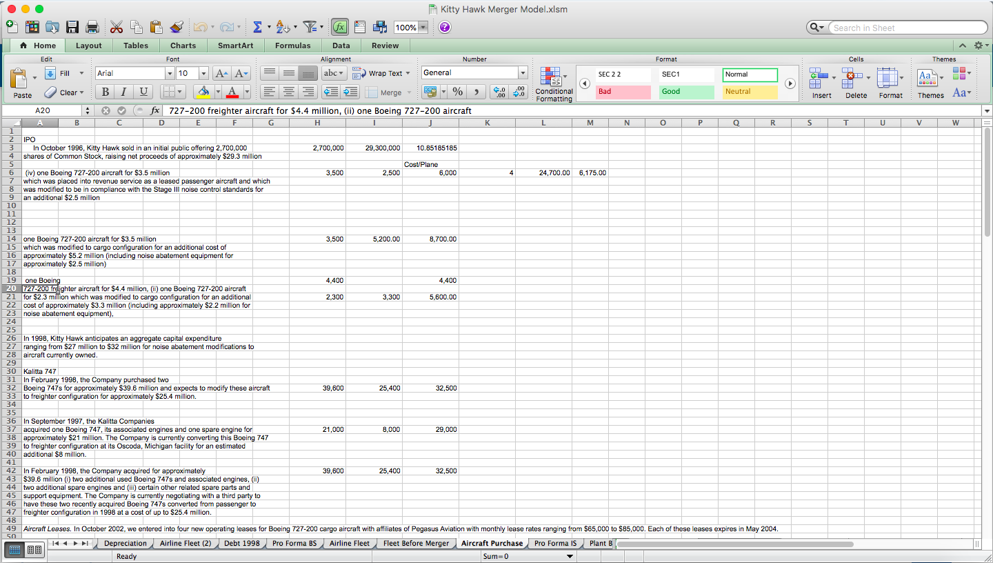 How to combine two standalone excel models to create a Merger Model ...