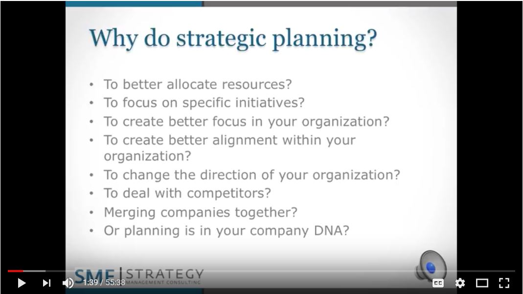 Strategic Planning Process: How to Create a Strategic Plan - Eloquens
