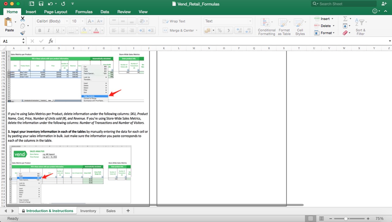 Retail Inventory Management Template - Eloquens