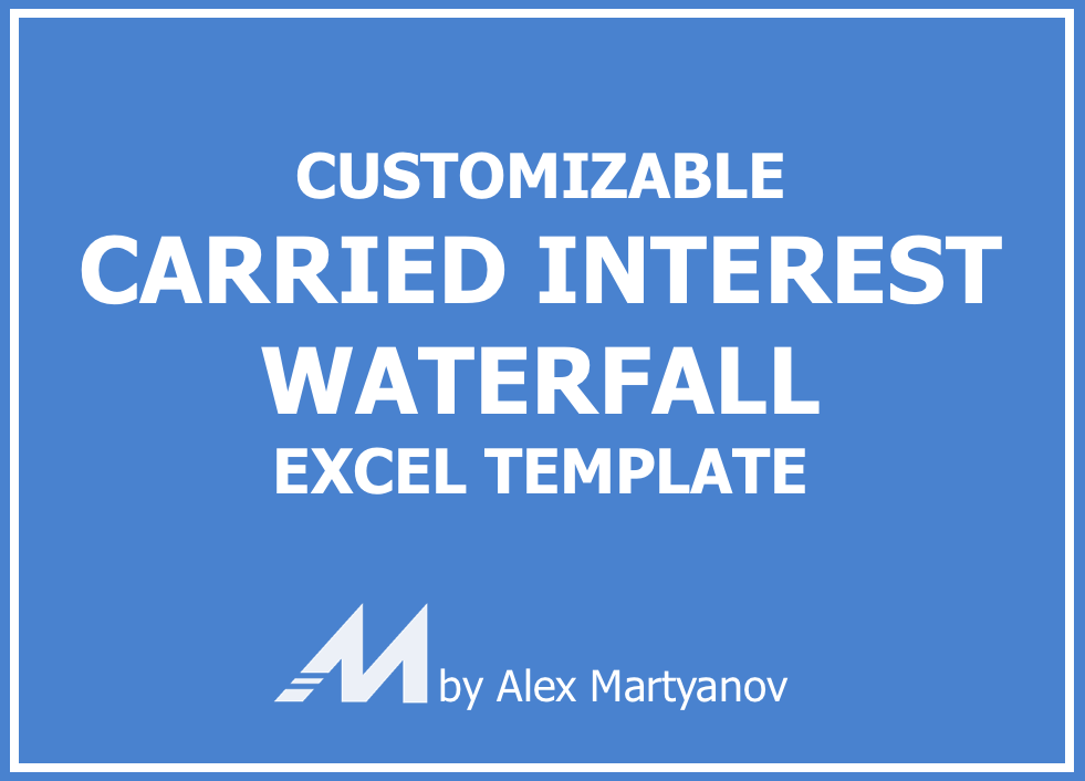Customizable Carried Interest Waterfall Excel Template - Eloquens