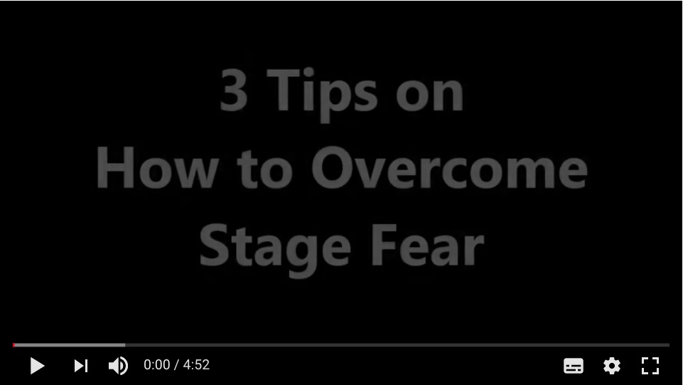 3 Tips on How to Overcome Stage Fright in Public Speaking - Eloquens