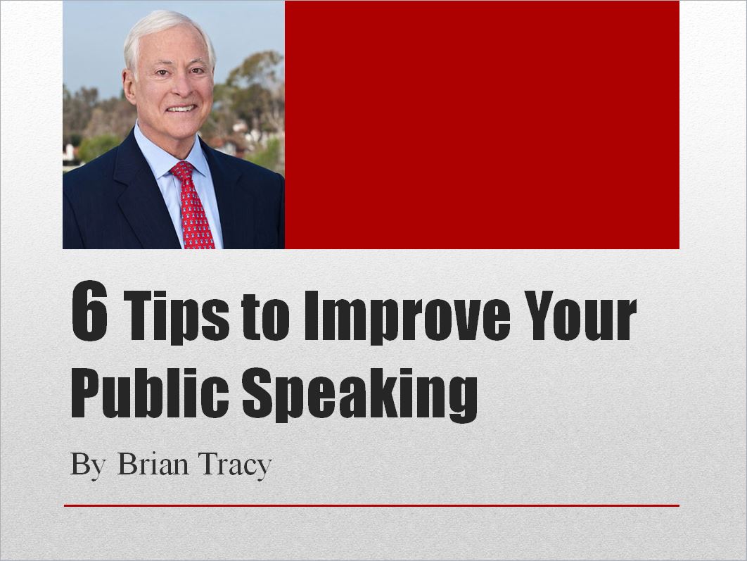6 Tips to Improve Your Public Speaking - Eloquens