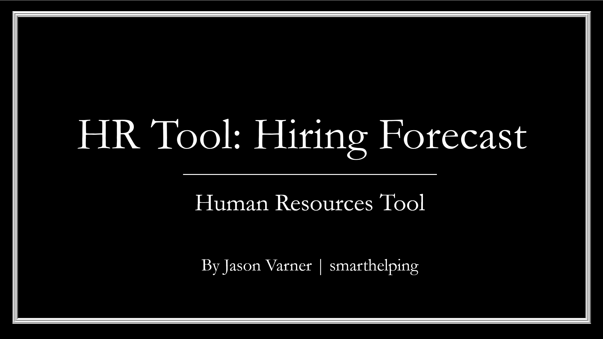 Hiring Plan - 5-Year Ramp-Up Financial Model - Eloquens