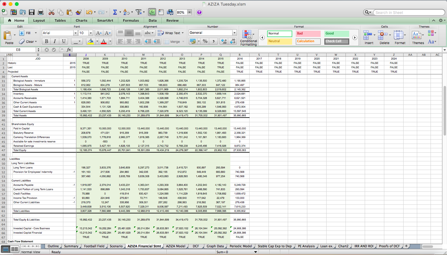 Bridge from Enterprise Value to Equity Value Excel Model - Eloquens