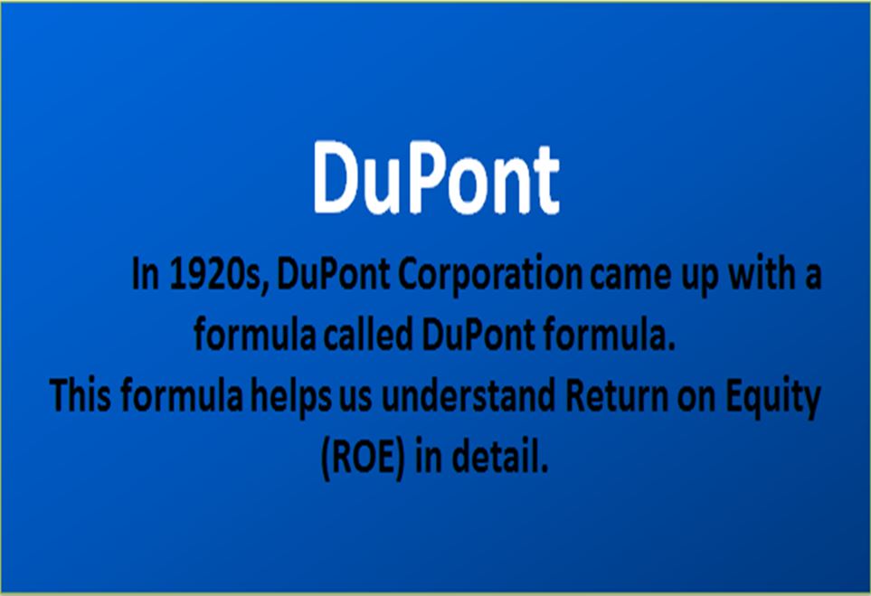 DuPont Formula - Eloquens