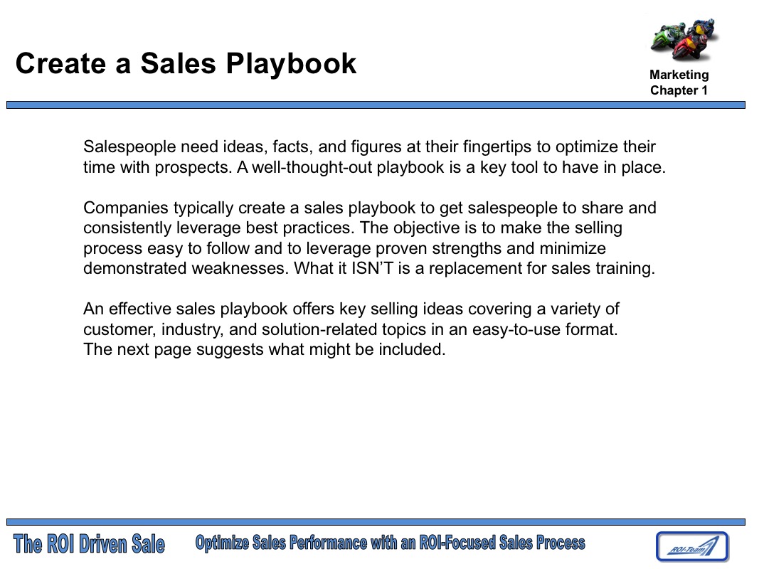 How To Optimize Sales Performance with an ROI-Focused Sales Process ...