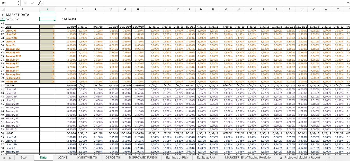 Asset and Liability (ALM) Excel Model - Eloquens