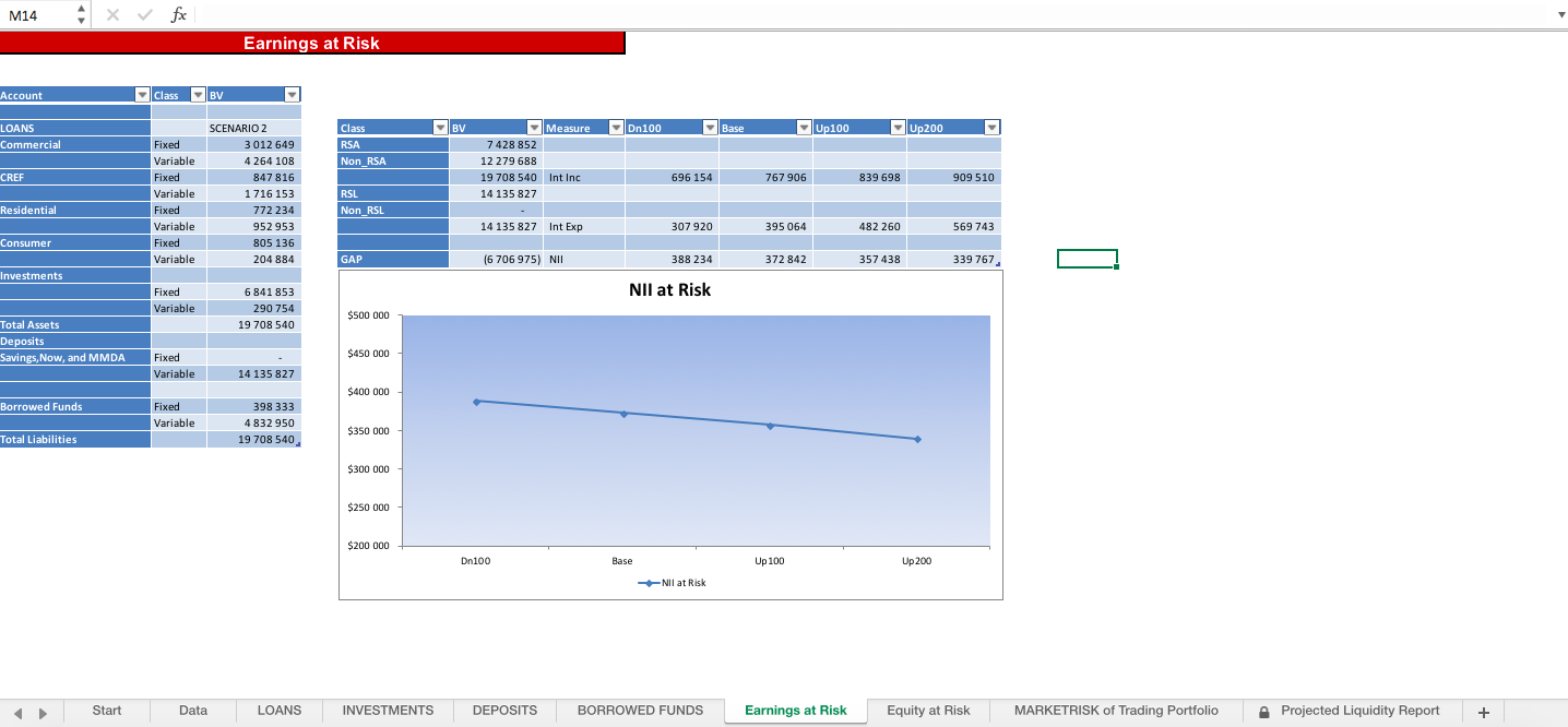 Asset and Liability (ALM) Excel Model - Eloquens