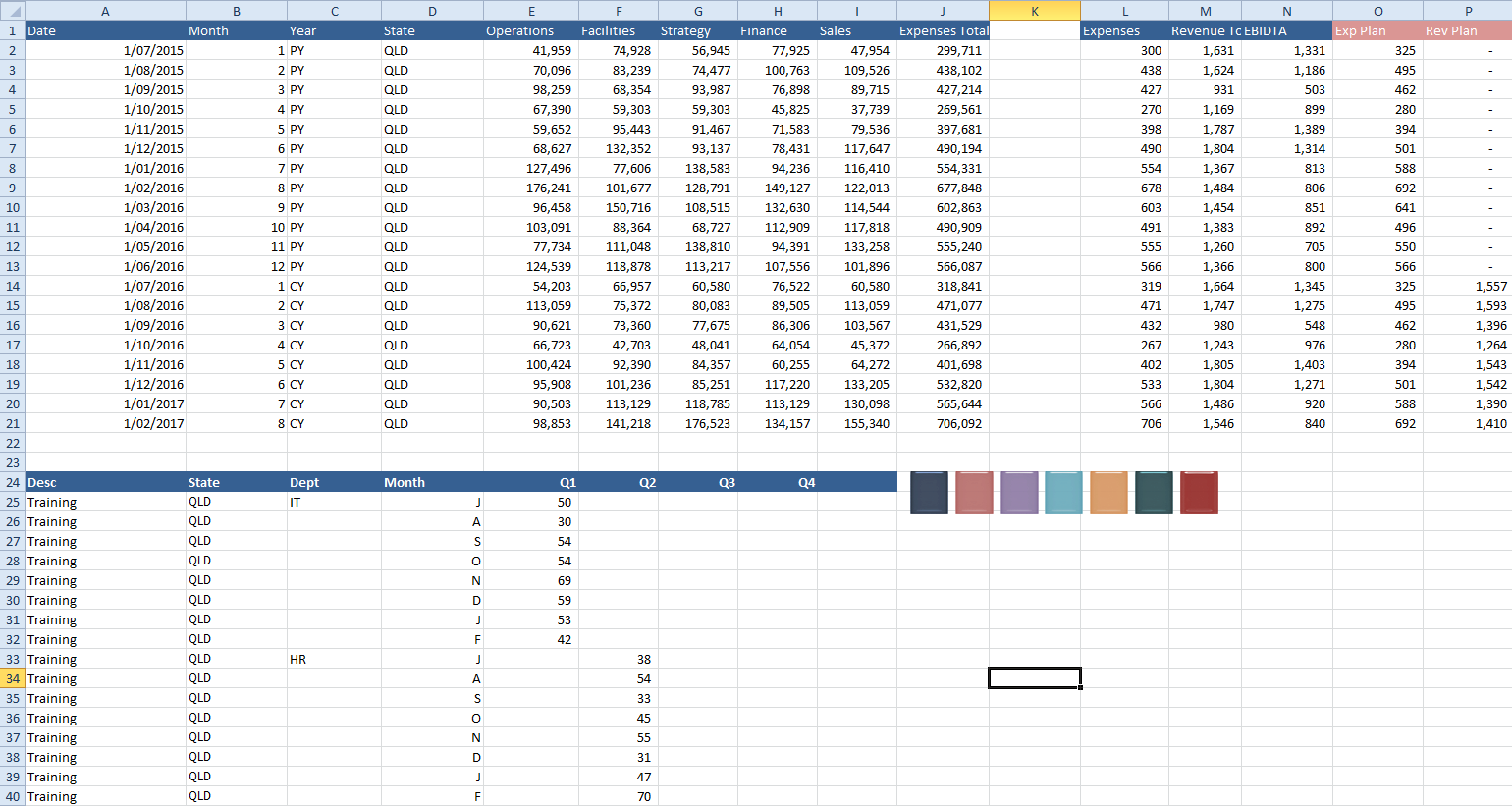 Key Financial Metrics Report Excel Model - Eloquens Key Financial Metrics Report Excel Model - Eloquens