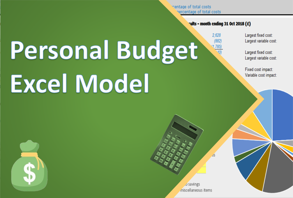 Personal budget Excel Model - Eloquens
