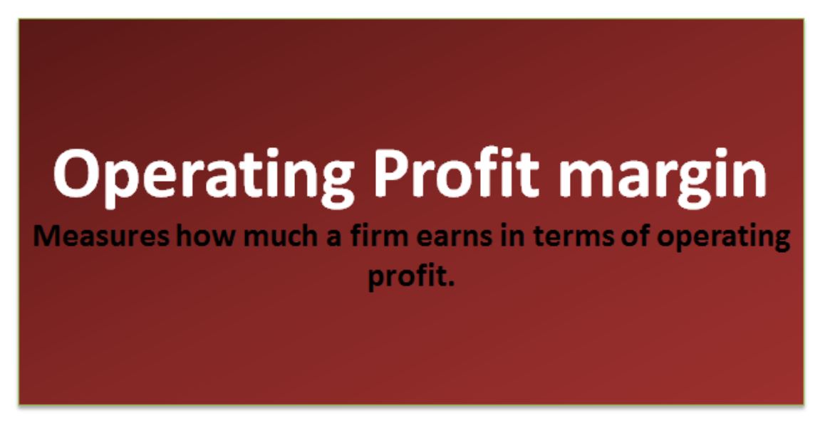 operating profit margin formula