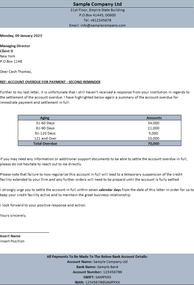 Accounts Receivable: Debt Collection Tool - Eloquens