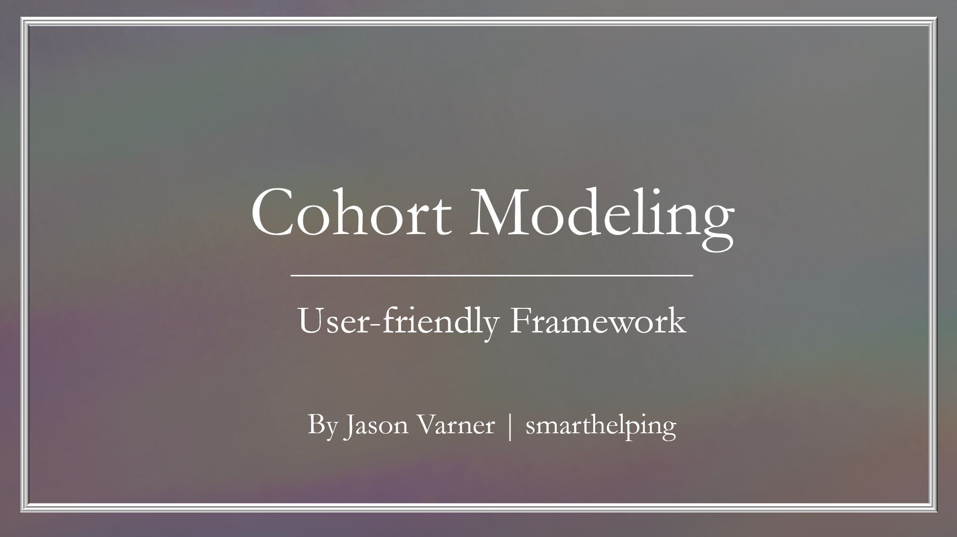 Customer Cohort Insights: A Comprehensive Analysis Template - Eloquens Customer Cohort Insights: A Comprehensive Analysis Template - Eloquens