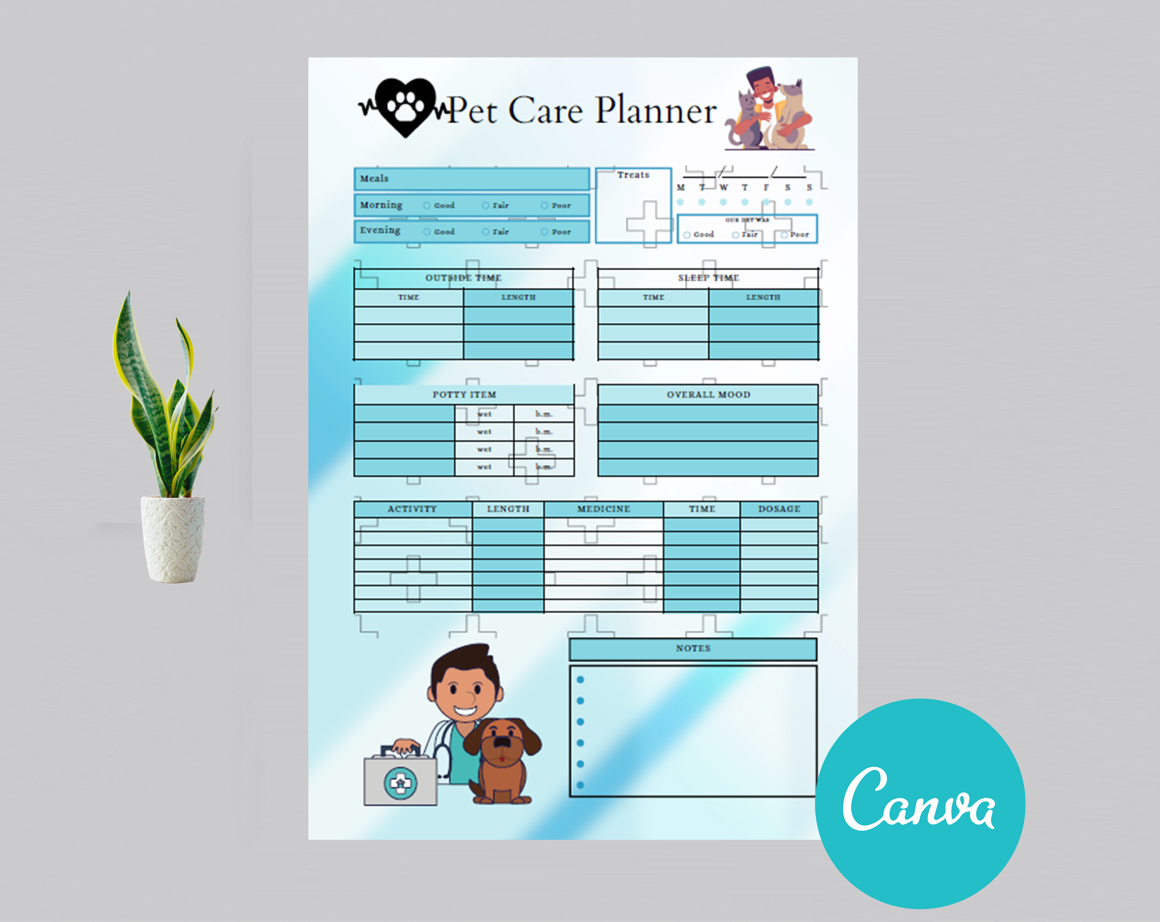 Pet Care Planner - Eloquens