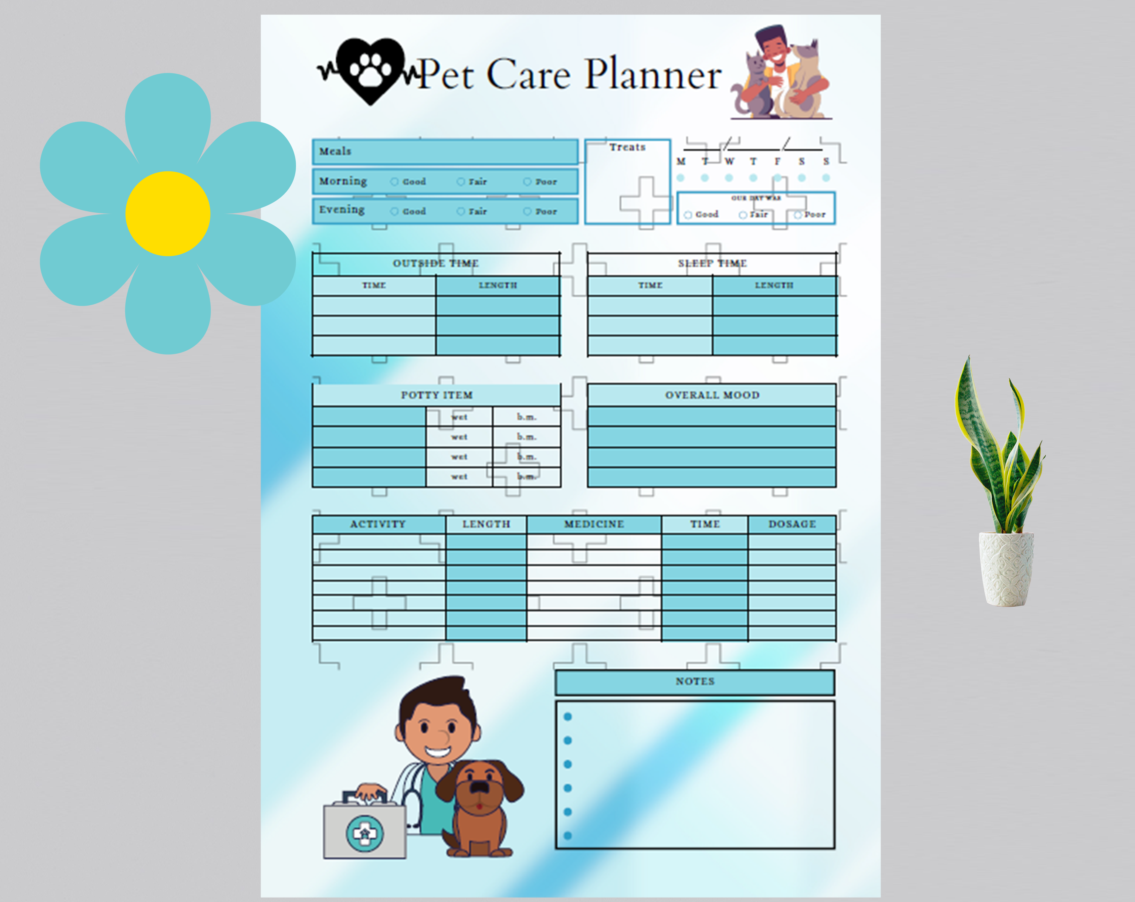 Pet Care Planner - Eloquens