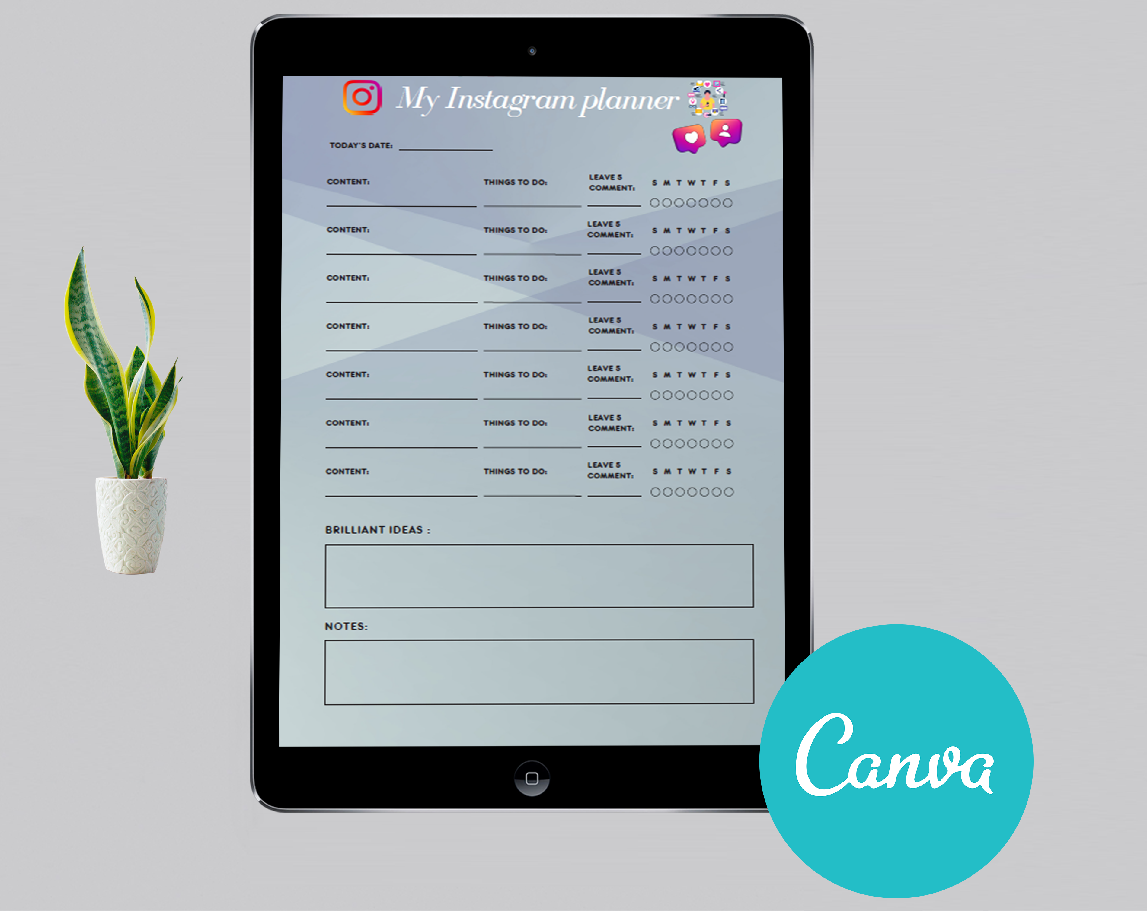 My Instagram planner - Eloquens