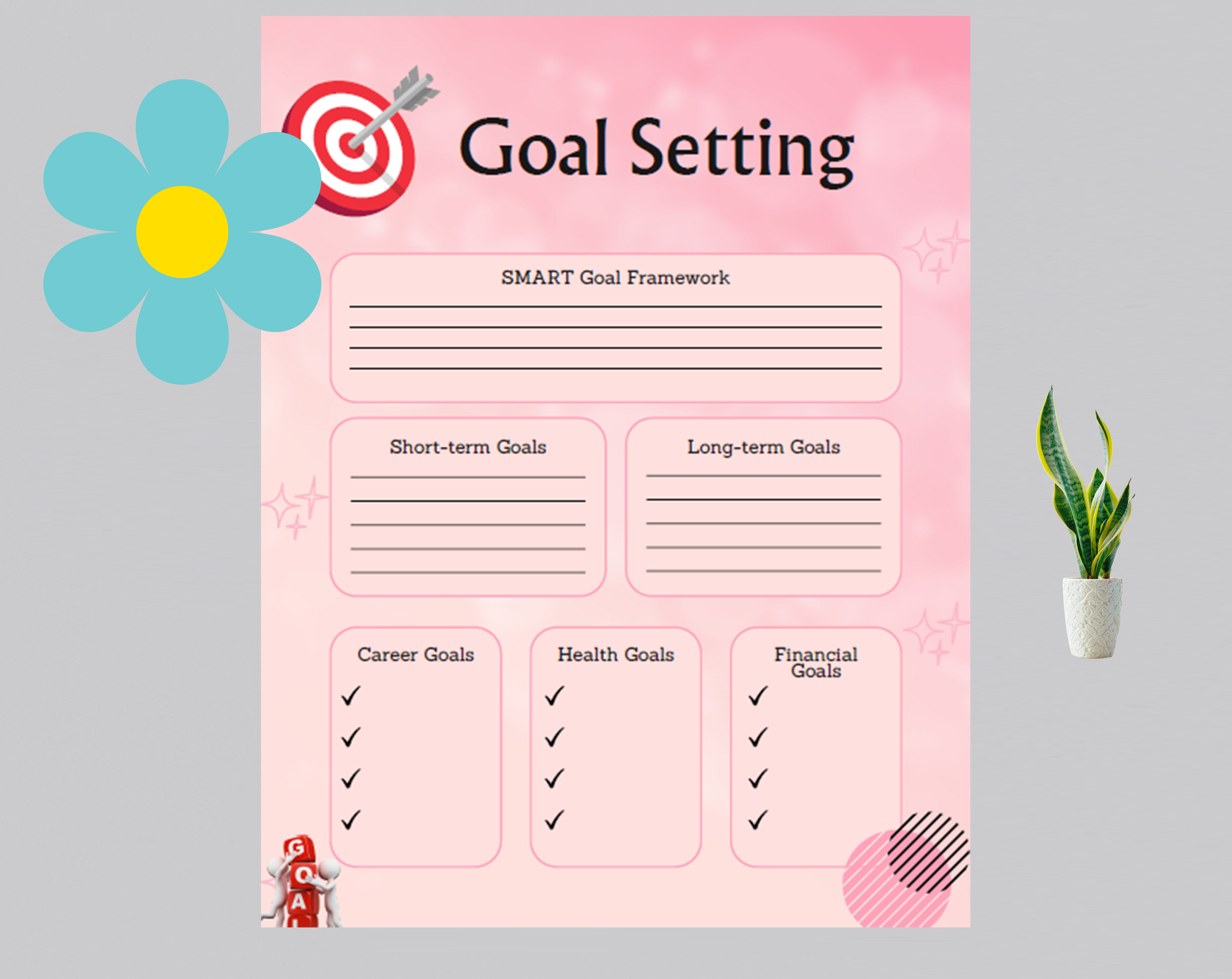 Goal Setting Planner - Eloquens