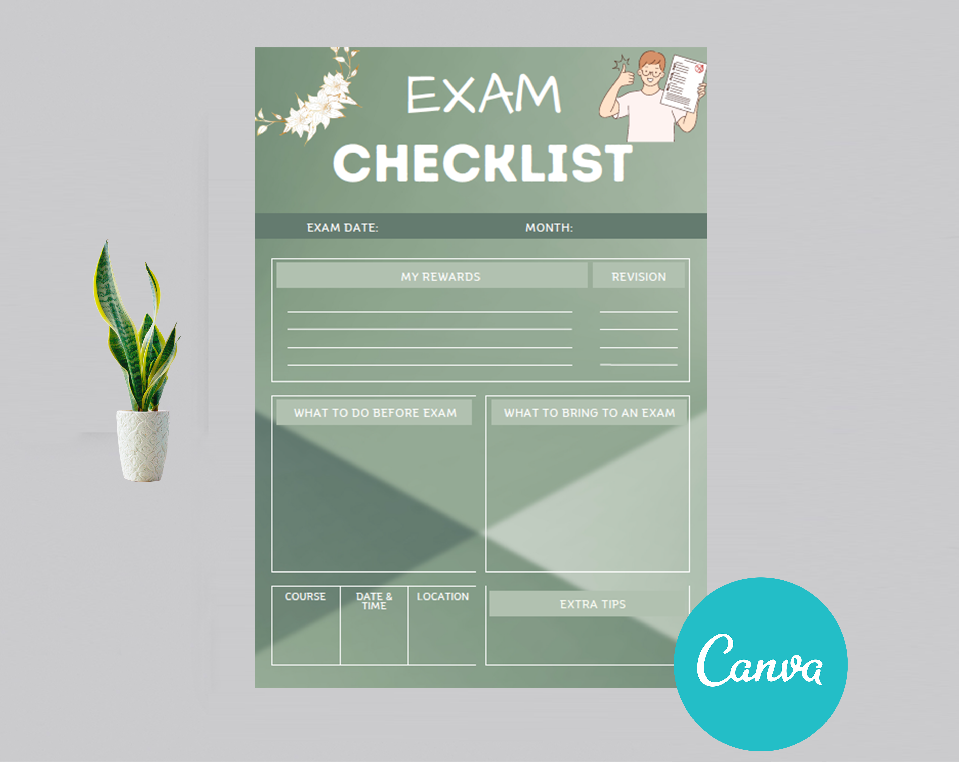 Exam Study checklist - Eloquens