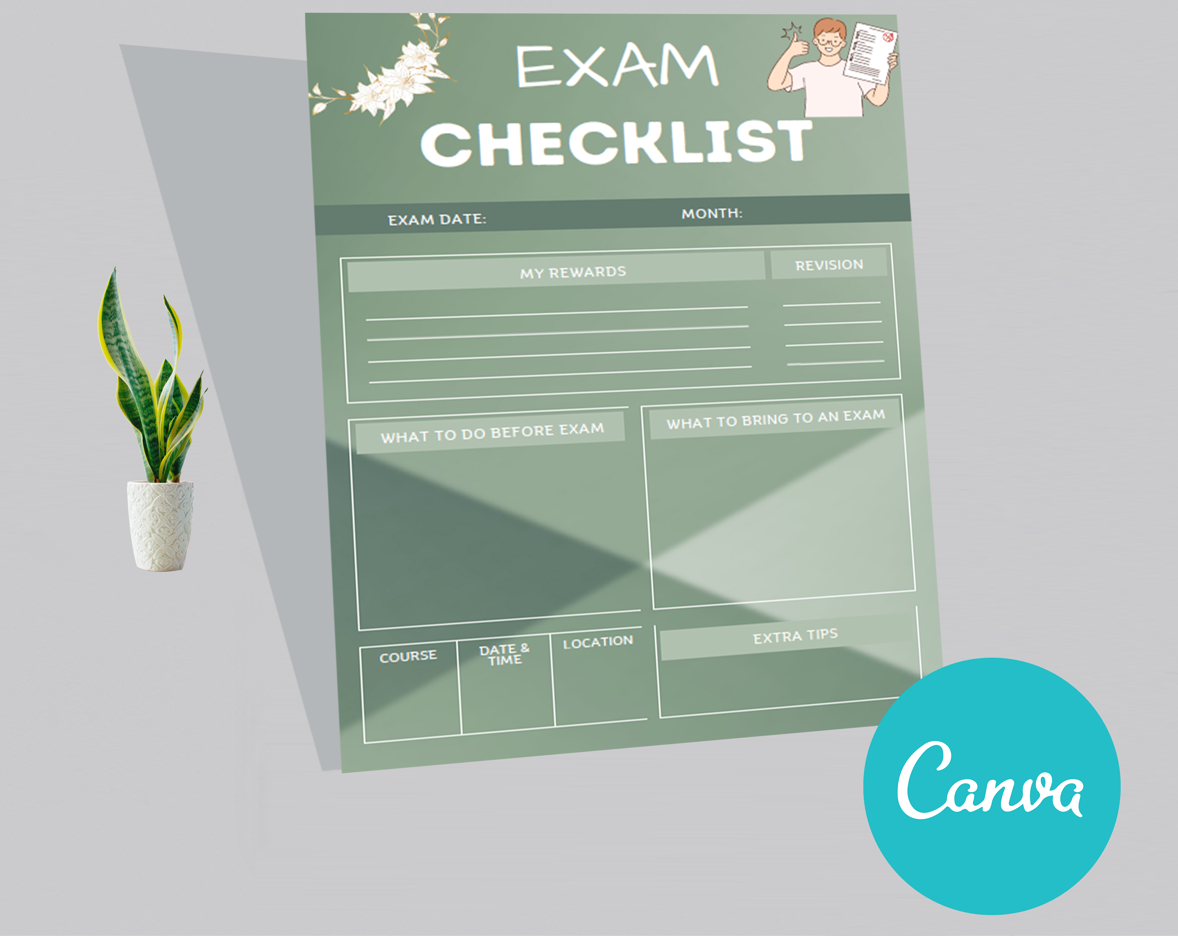 Exam Study checklist - Eloquens