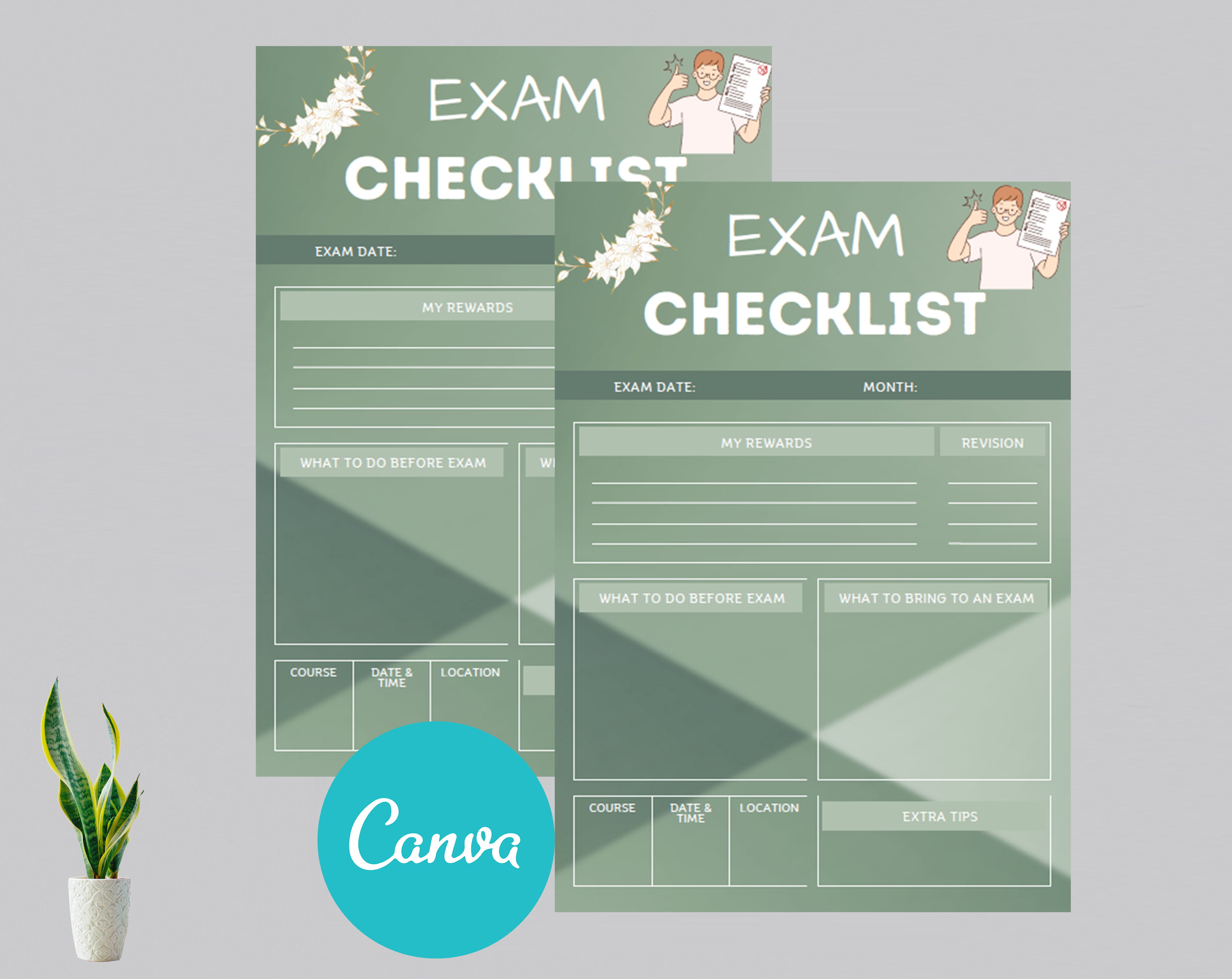 Exam Study checklist - Eloquens