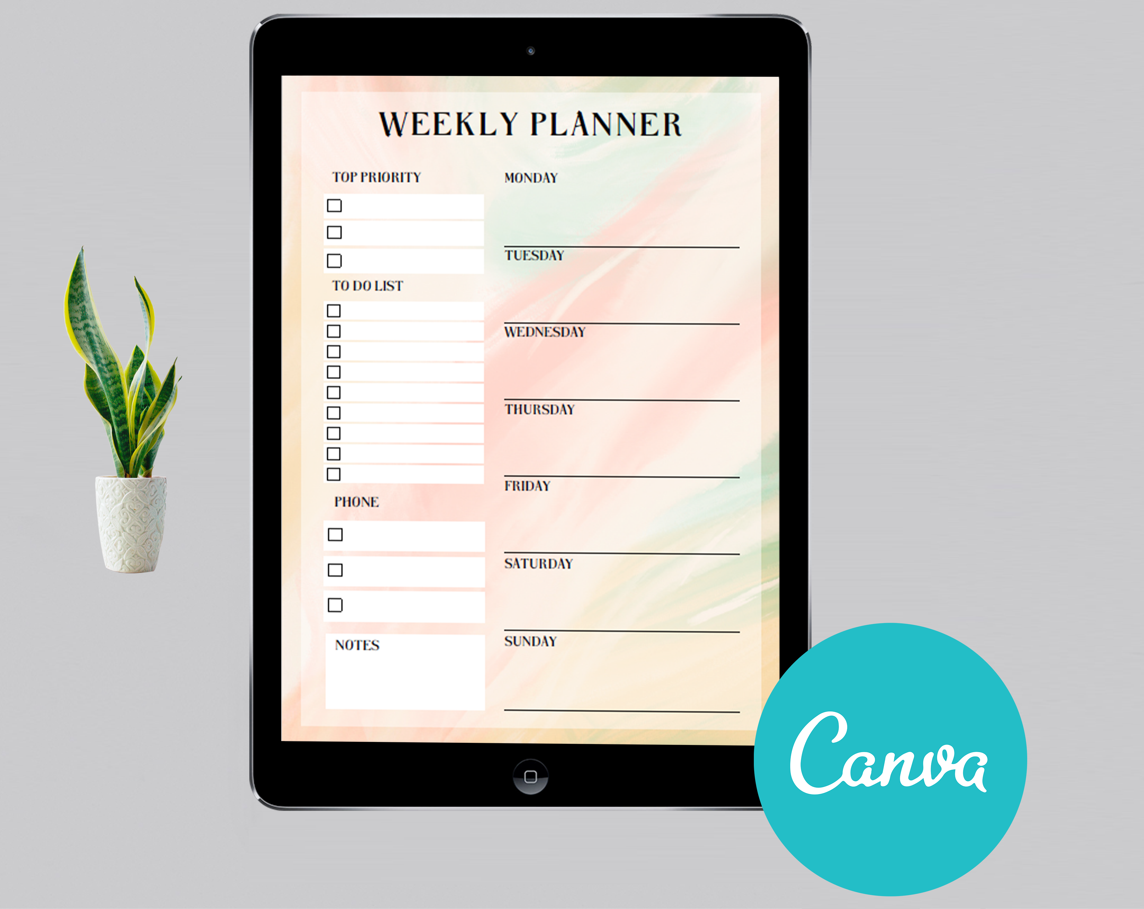 Weekly Planner - Eloquens