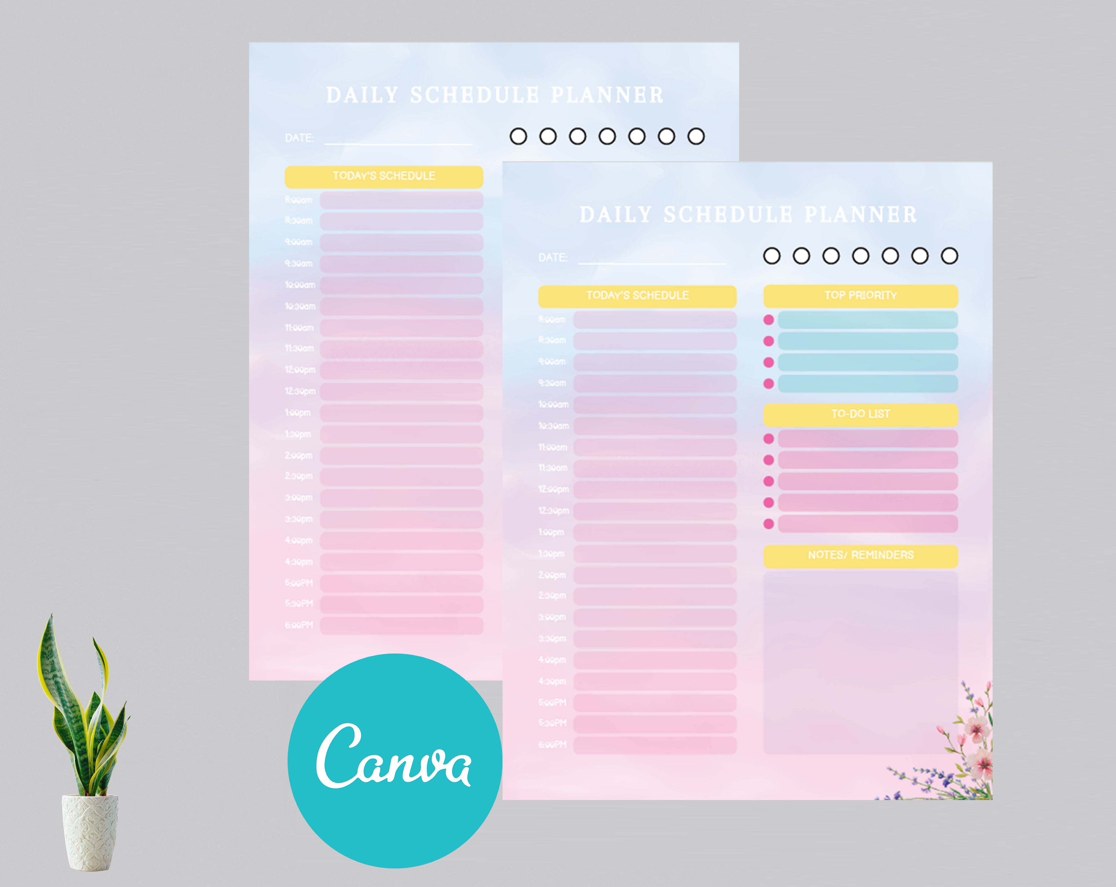 Daily Schedule Planner - Eloquens