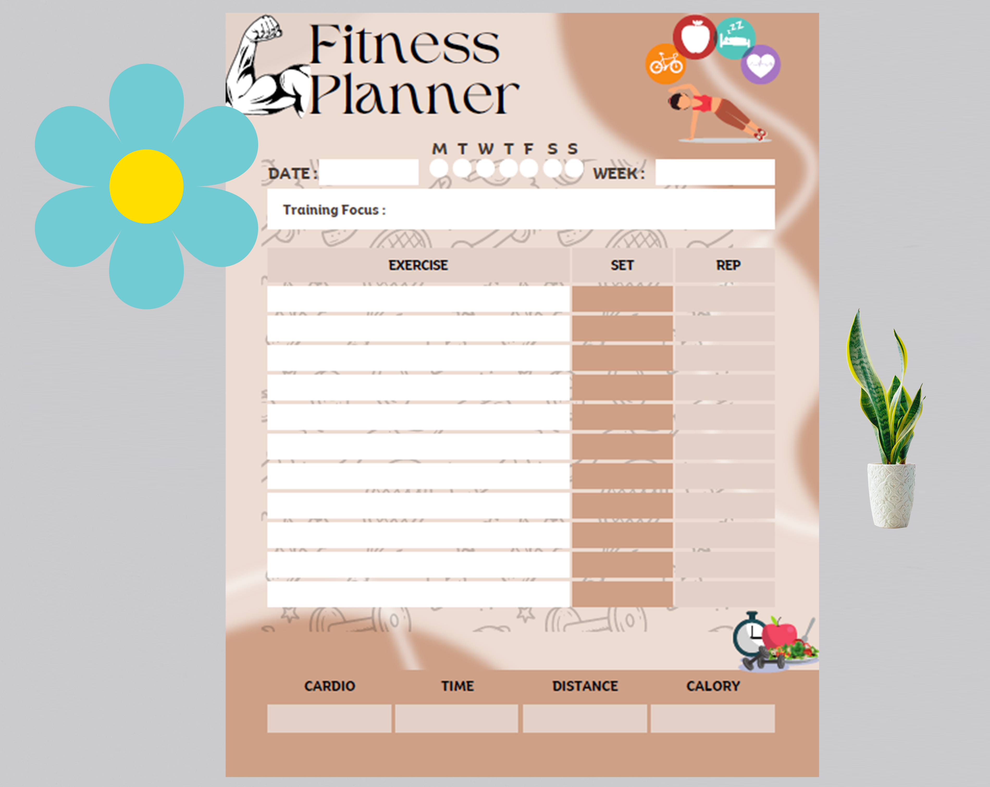 Fitness Planner - Eloquens