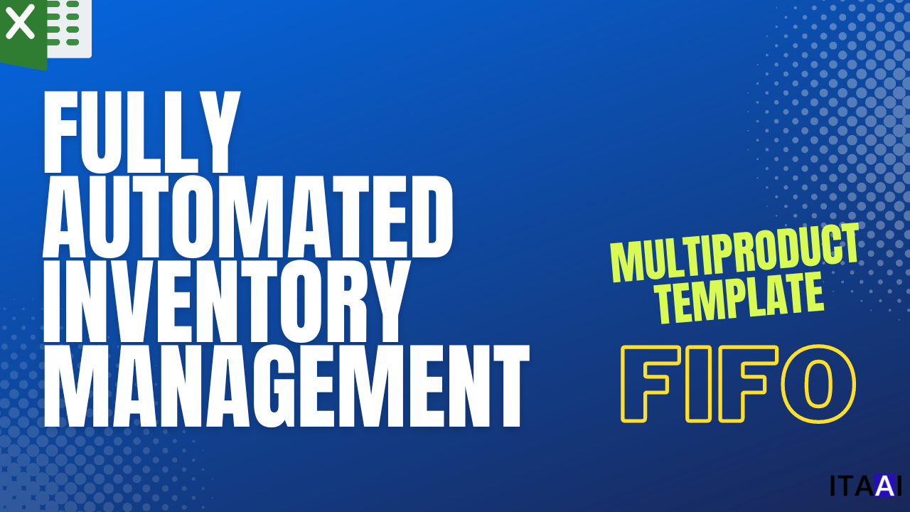 Inventory template with Automated Inventory Reporting and Valuation using FIFO Method - Eloquens