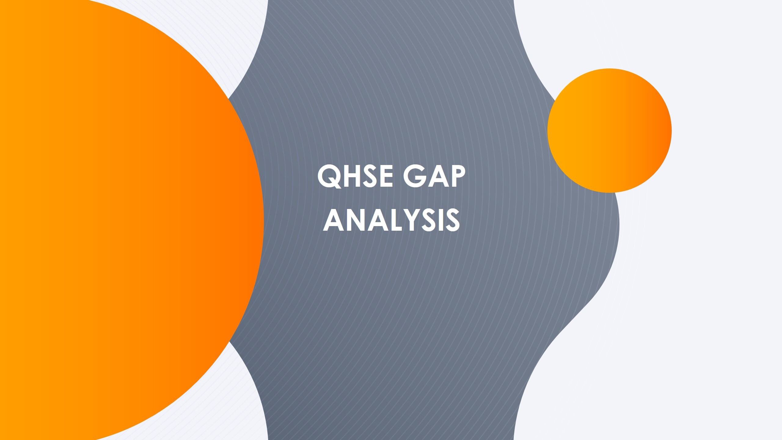 QHSE Gap Analysis Template - Eloquens