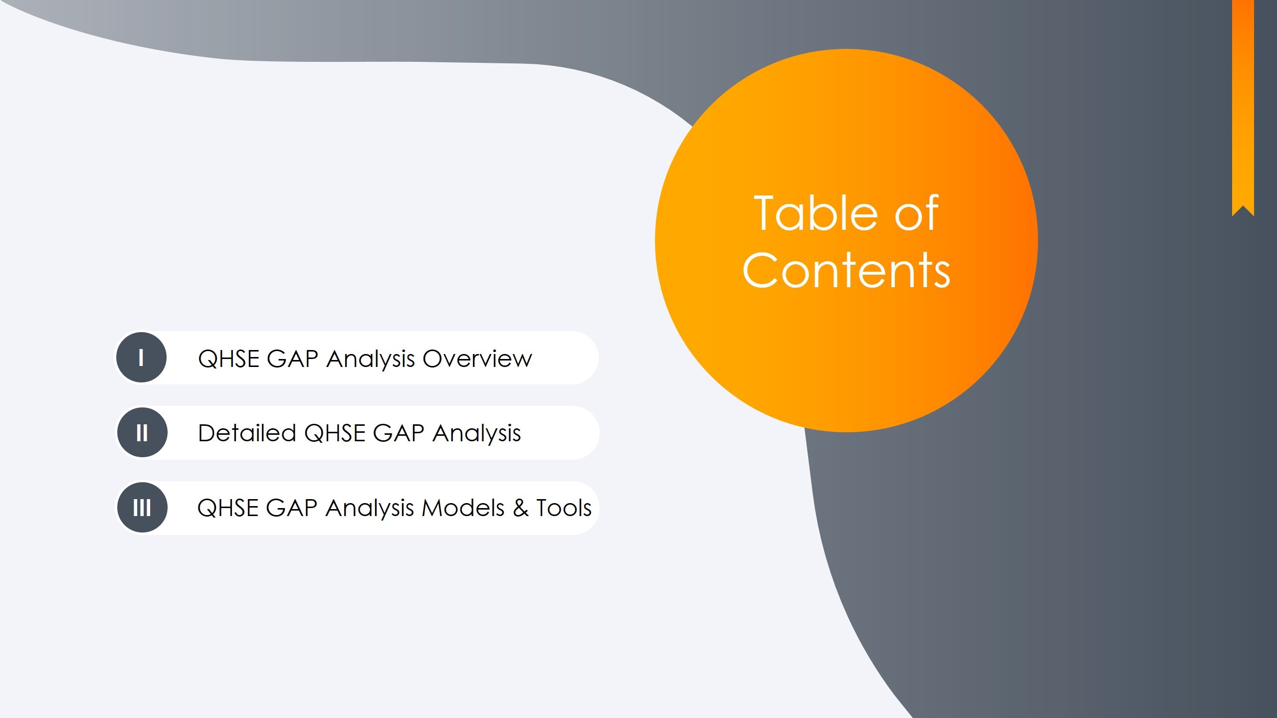 QHSE Gap Analysis Template - Eloquens