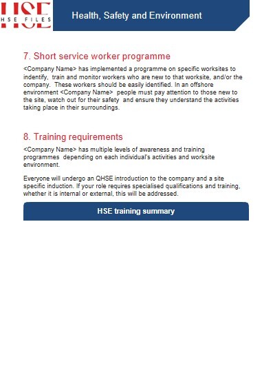 QHSE Handbook - Eloquens