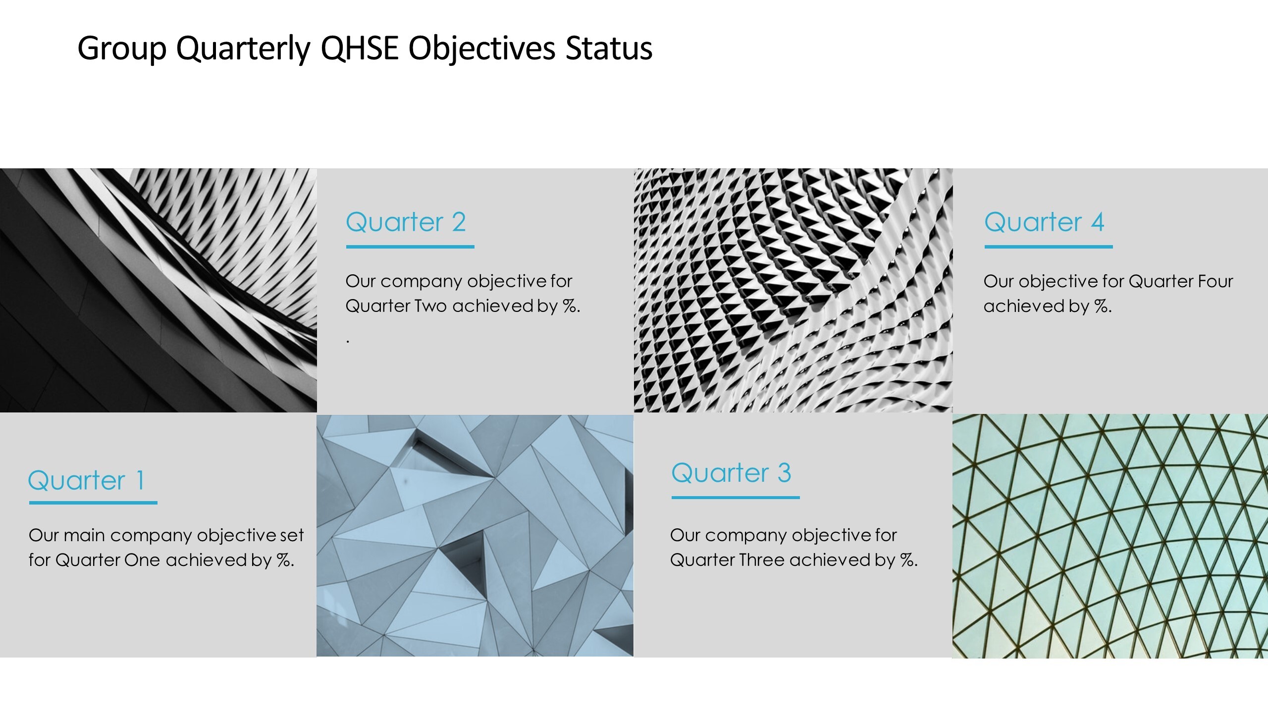 QHSE Targets and Objectives - Eloquens