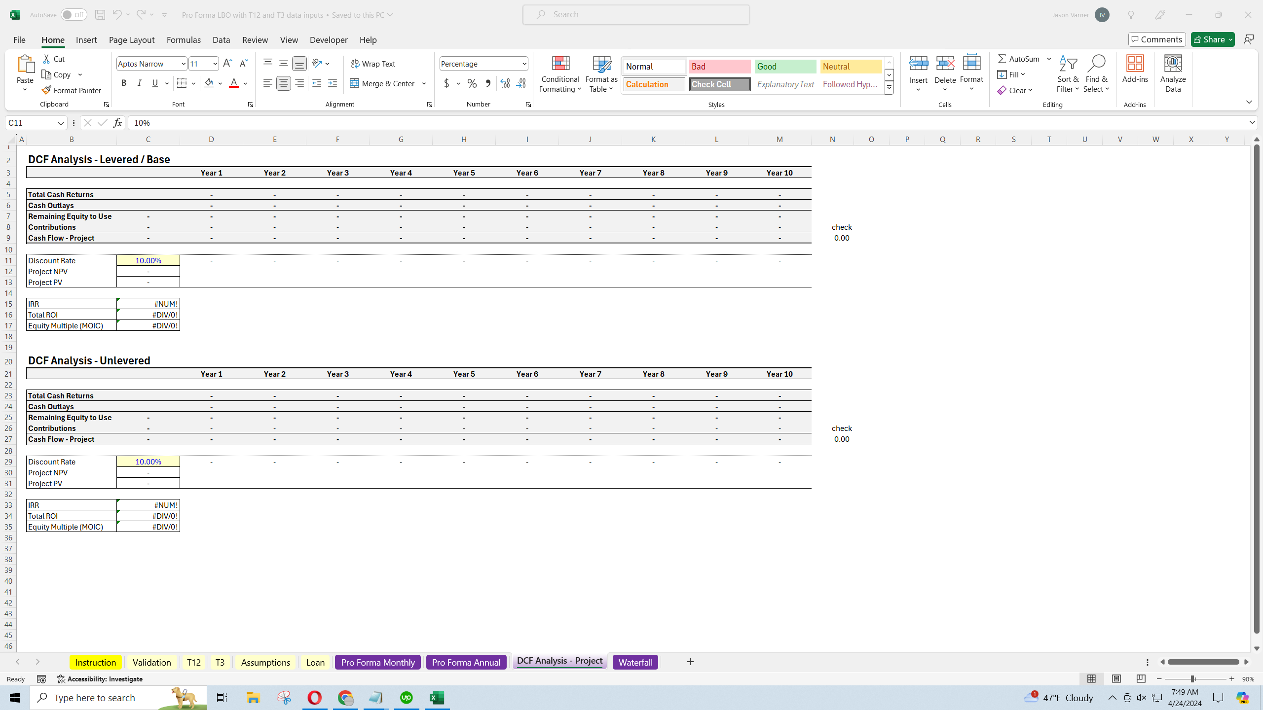 T12 Business Acquisition Template - Eloquens