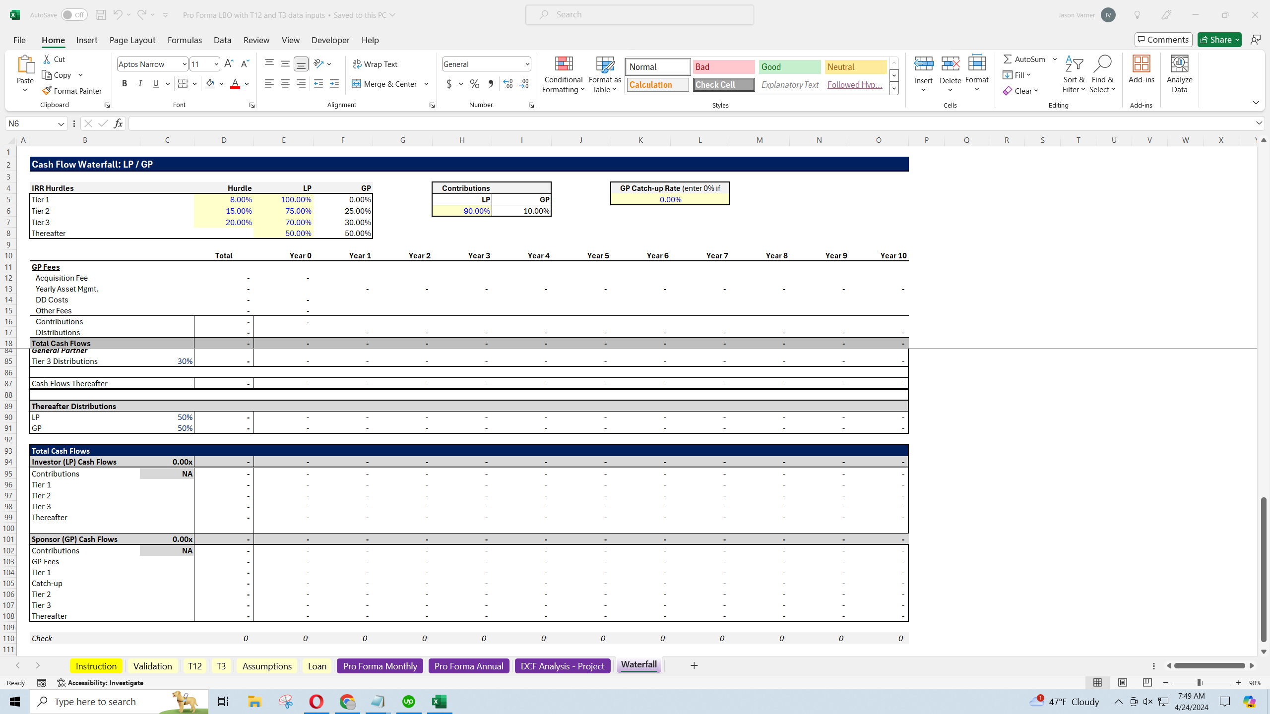 T12 Business Acquisition Template - Eloquens