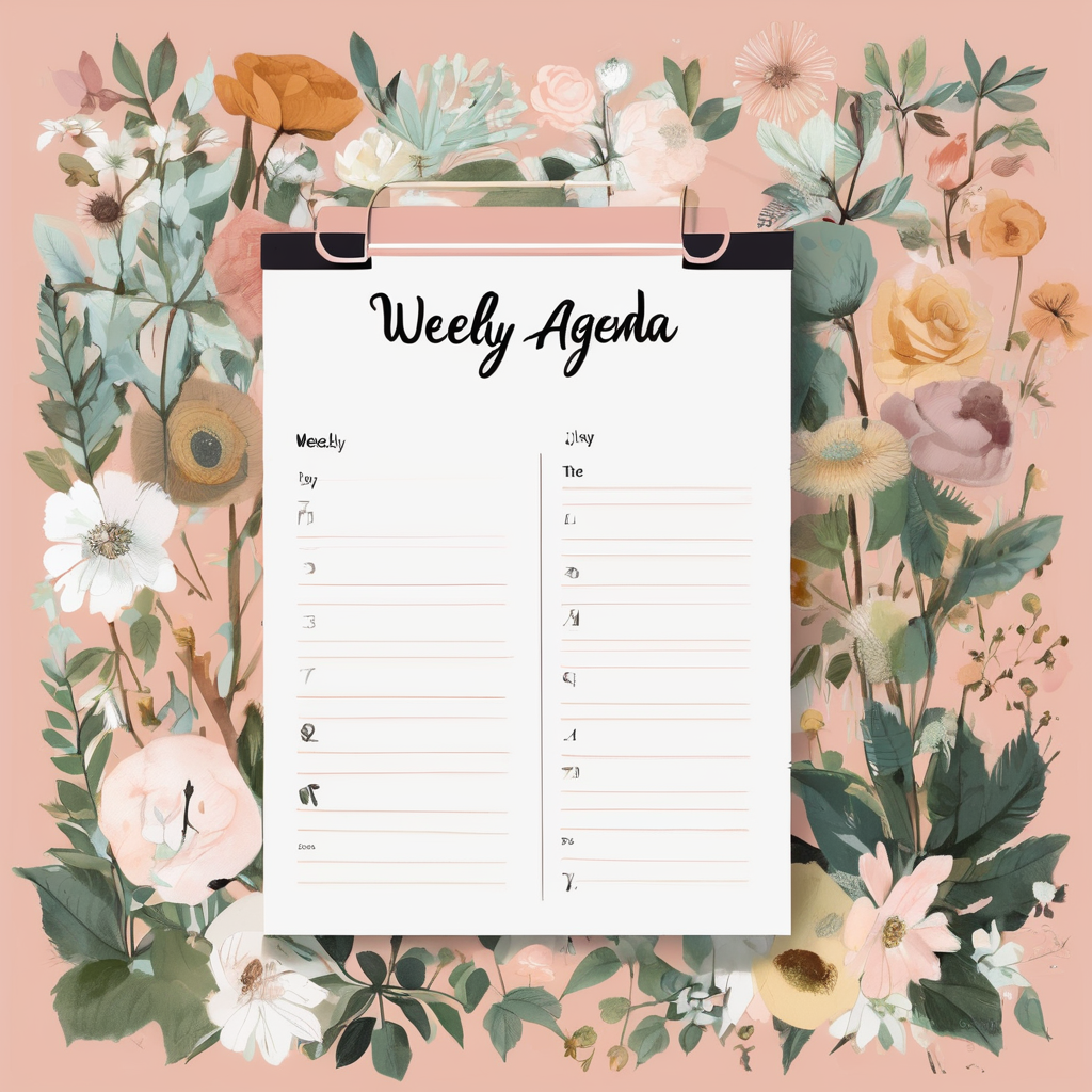 Weekly Agenda (Streamline Your Week ) - Eloquens