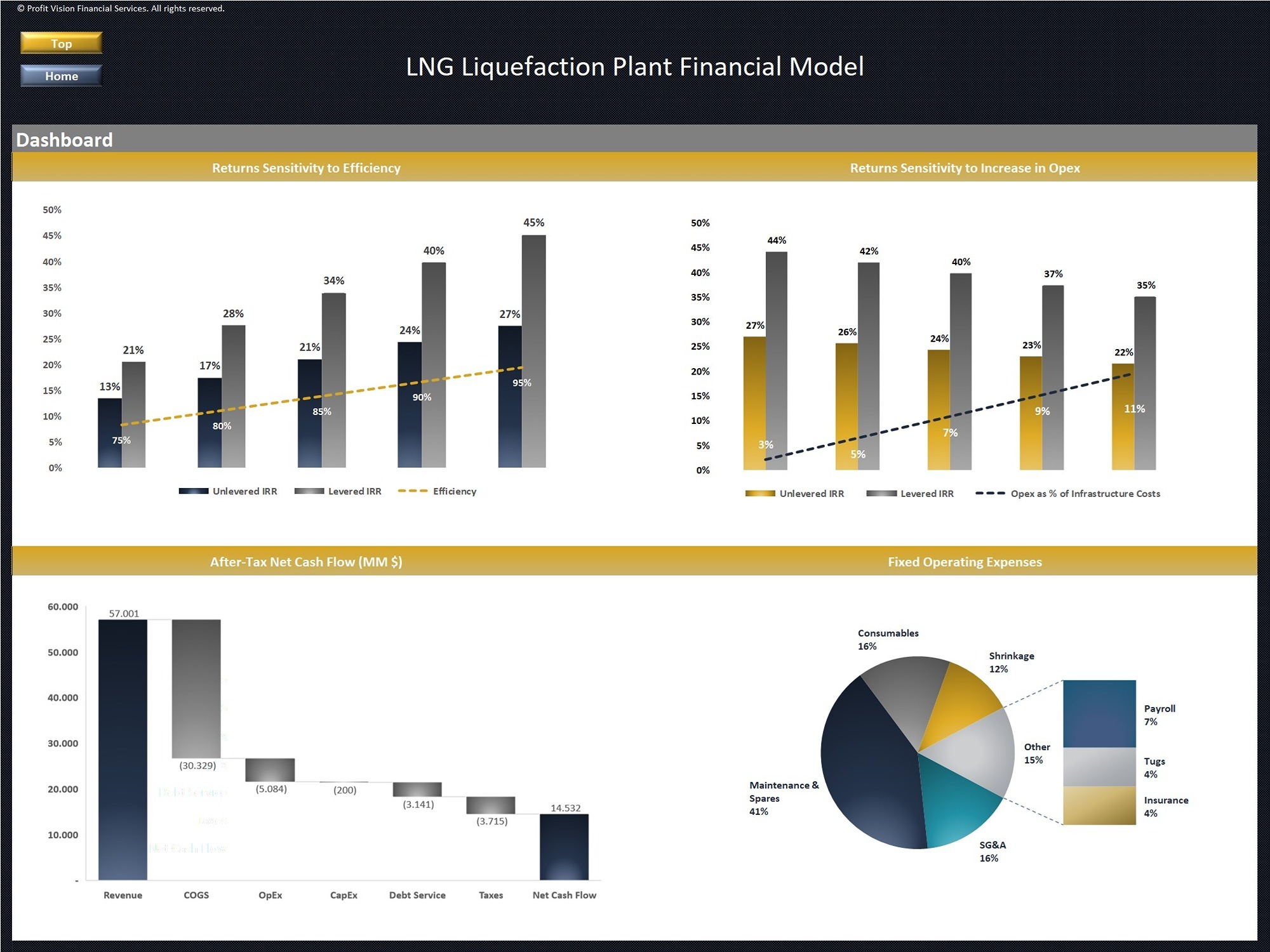 LNG Liquefaction Plant – Project Finance Model - Eloquens