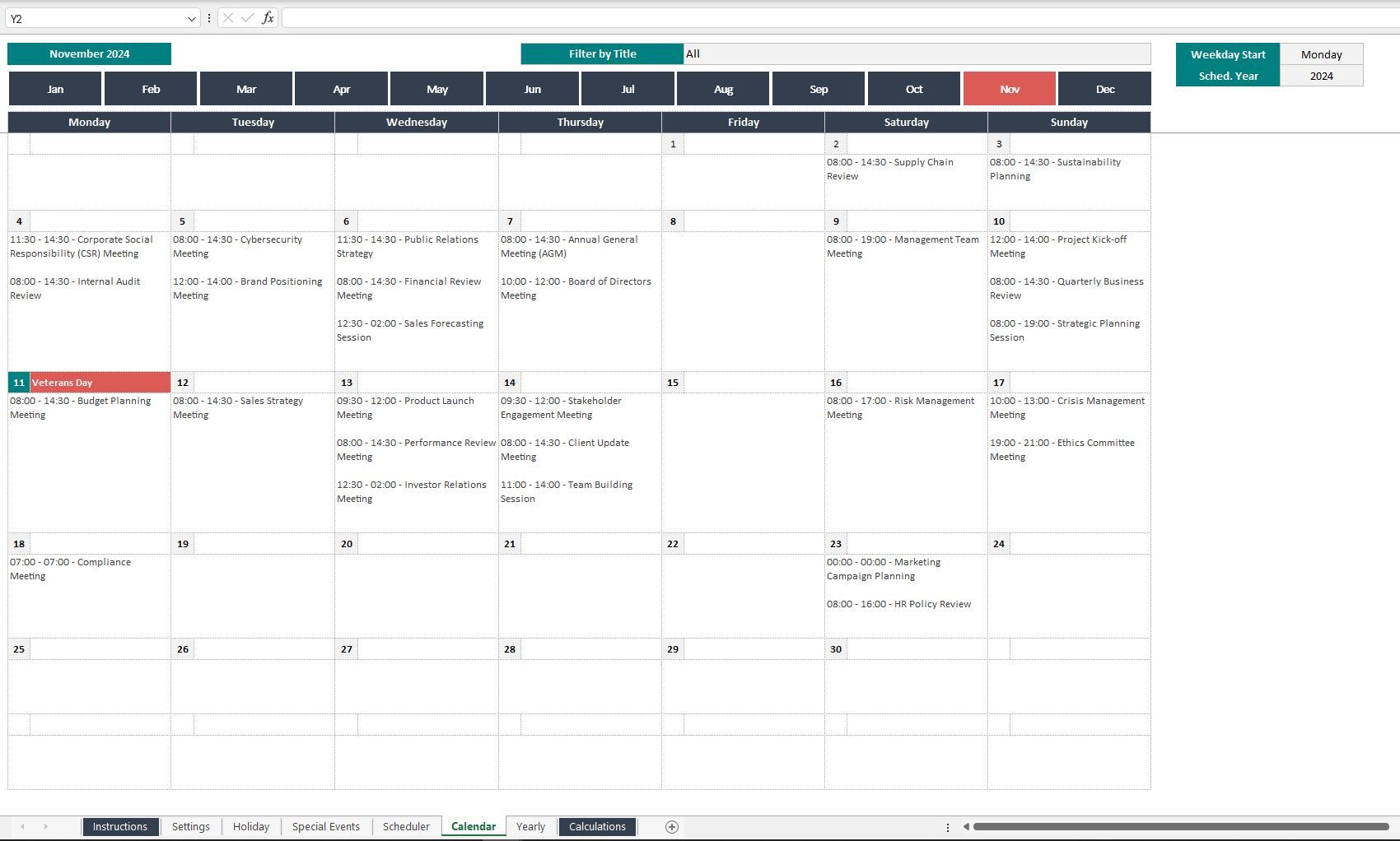 Dynamic Yearly and Monthly Calendar / Appointment Scheduler - Eloquens Dynamic Yearly and Monthly Calendar / Appointment Scheduler - Eloquens
