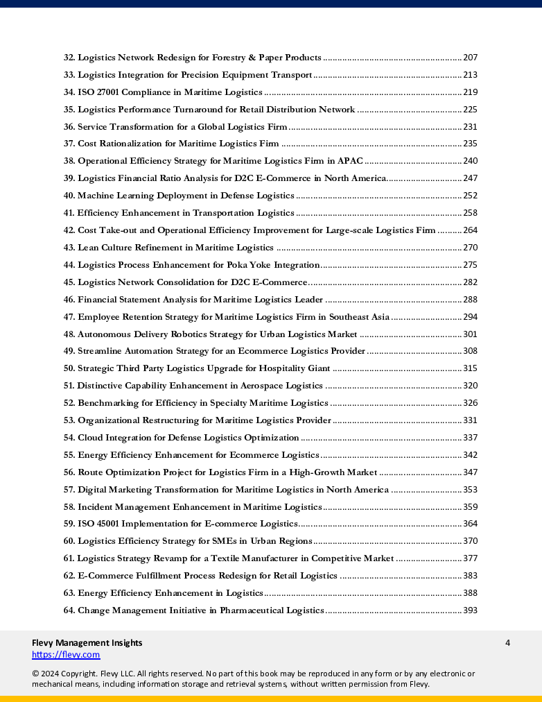 100 Case Studies on Logistics - Eloquens