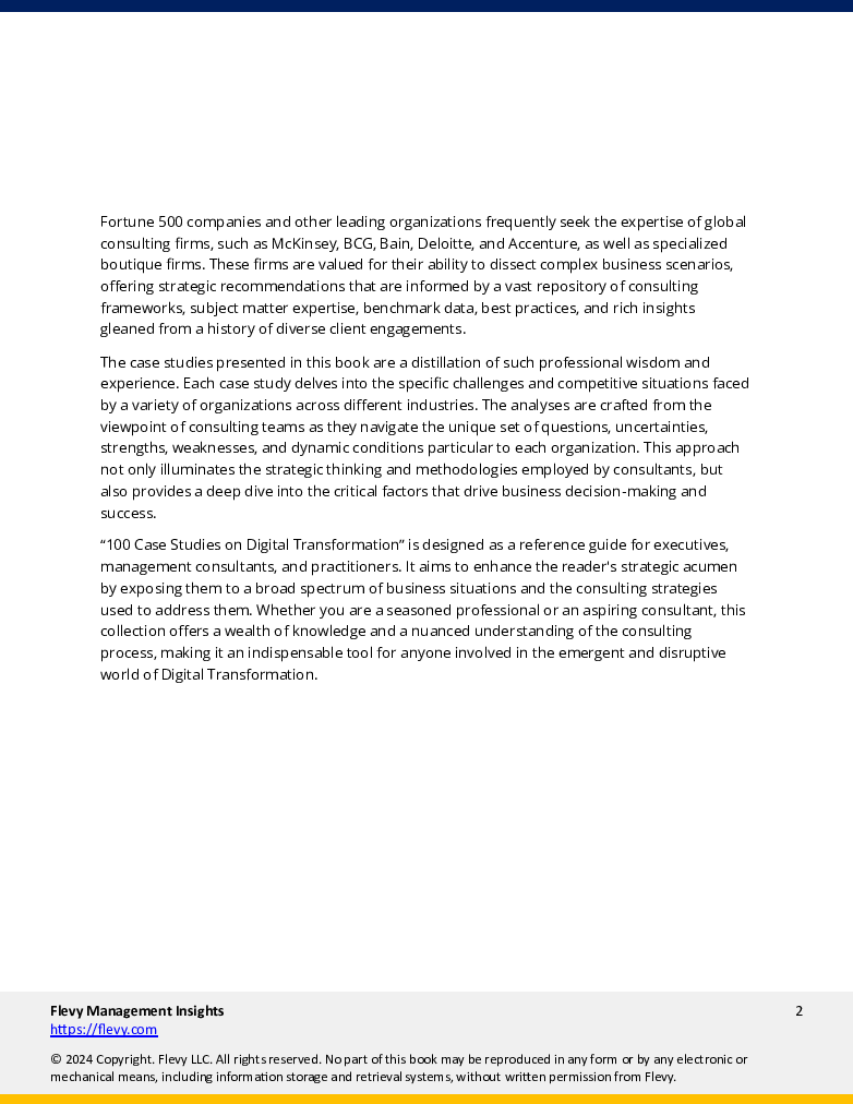 100 Case Studies on Digital Transformation - Eloquens