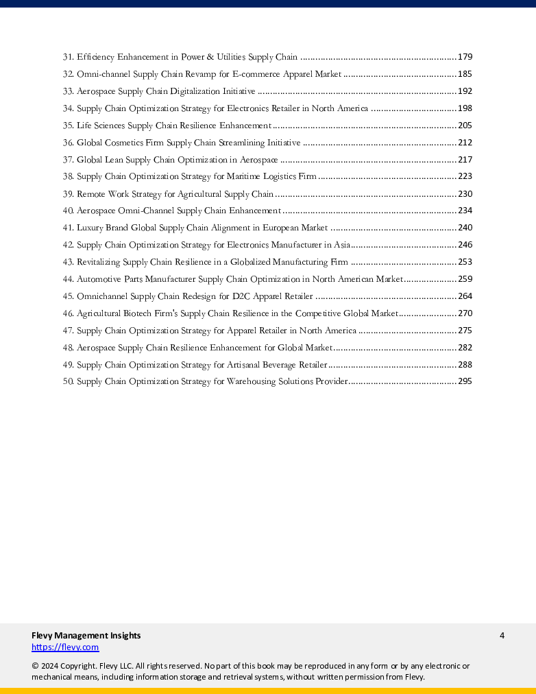 50 Case Studies on Supply Chain Management (SCM) - Eloquens