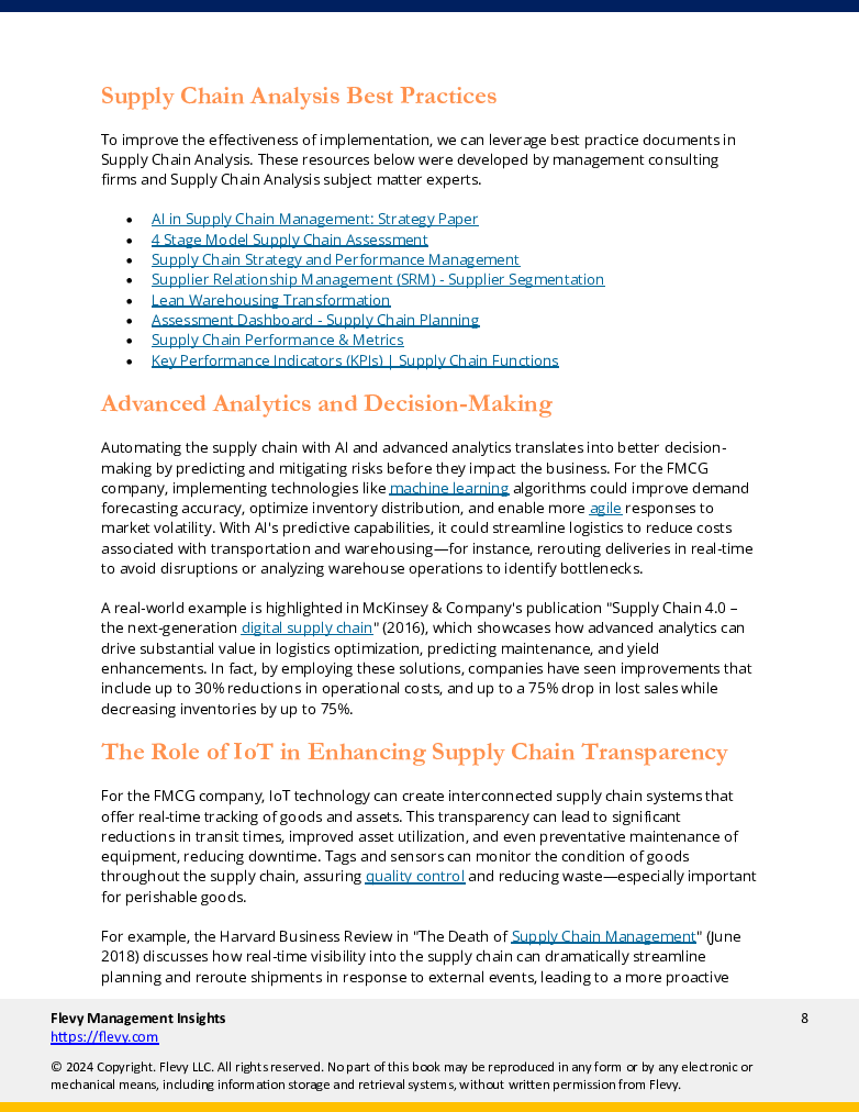 50 Case Studies on Supply Chain Management (SCM) - Eloquens