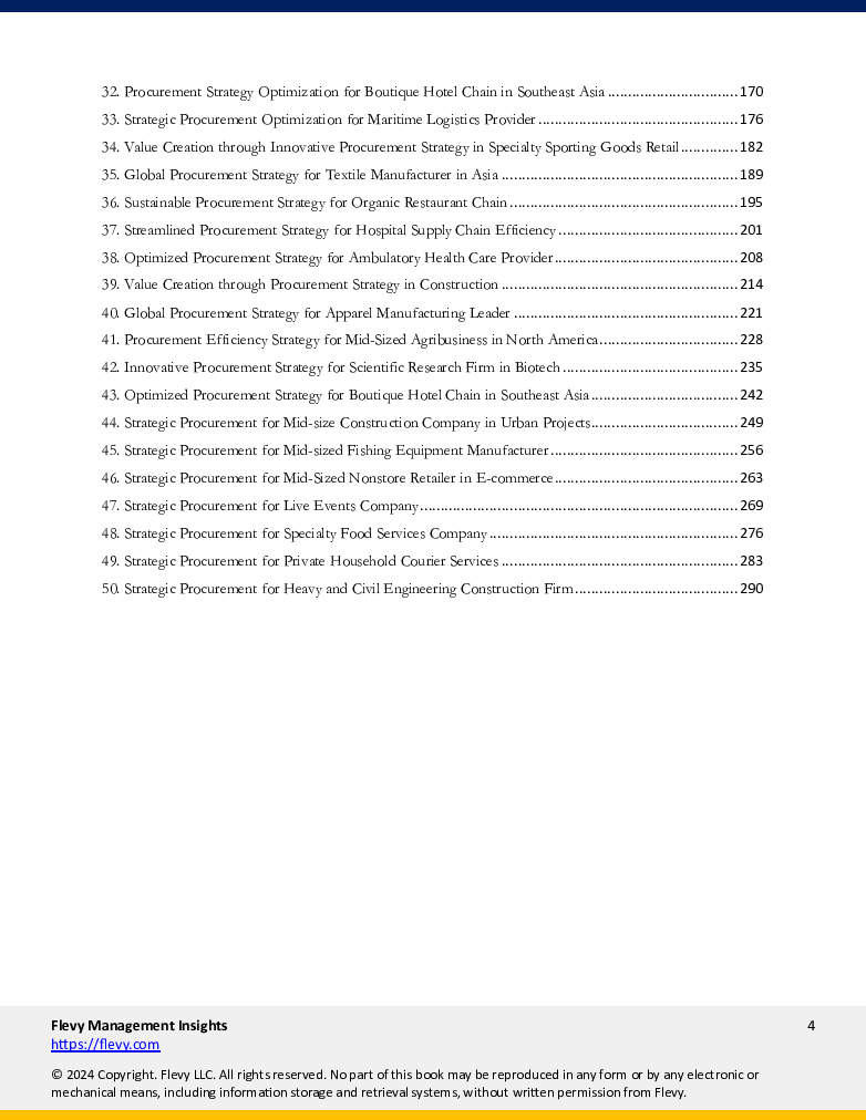 50 Case Studies on Procurement - Eloquens