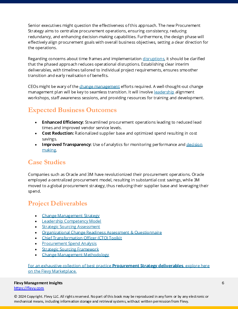 50 Case Studies on Procurement - Eloquens