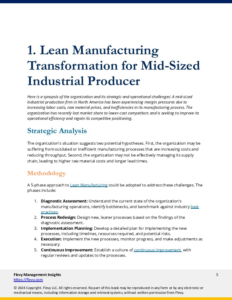 50 Lean Manufacturing Case Studies - Eloquens
